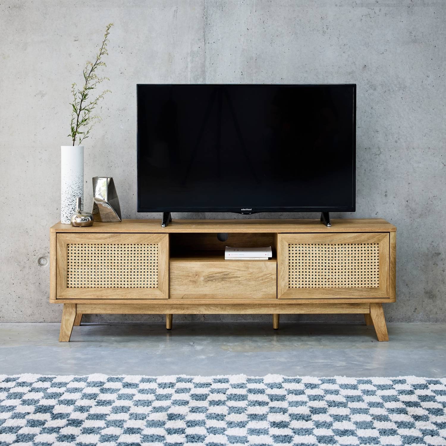 Rattan tv unit | sweeek