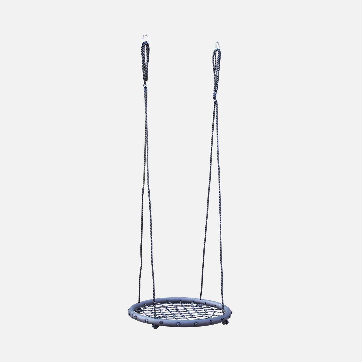 Nest Swing For 2 2 2m Swing Frame 60cm Black