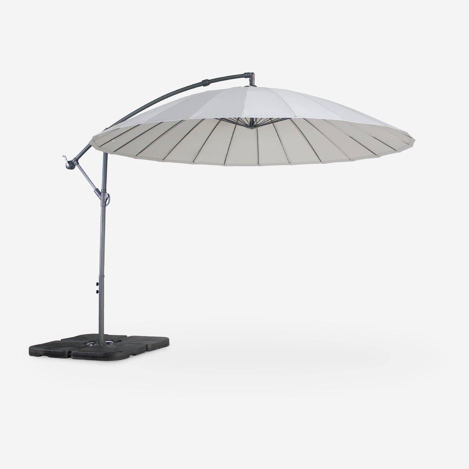 3m round cantilever parasol, Sand