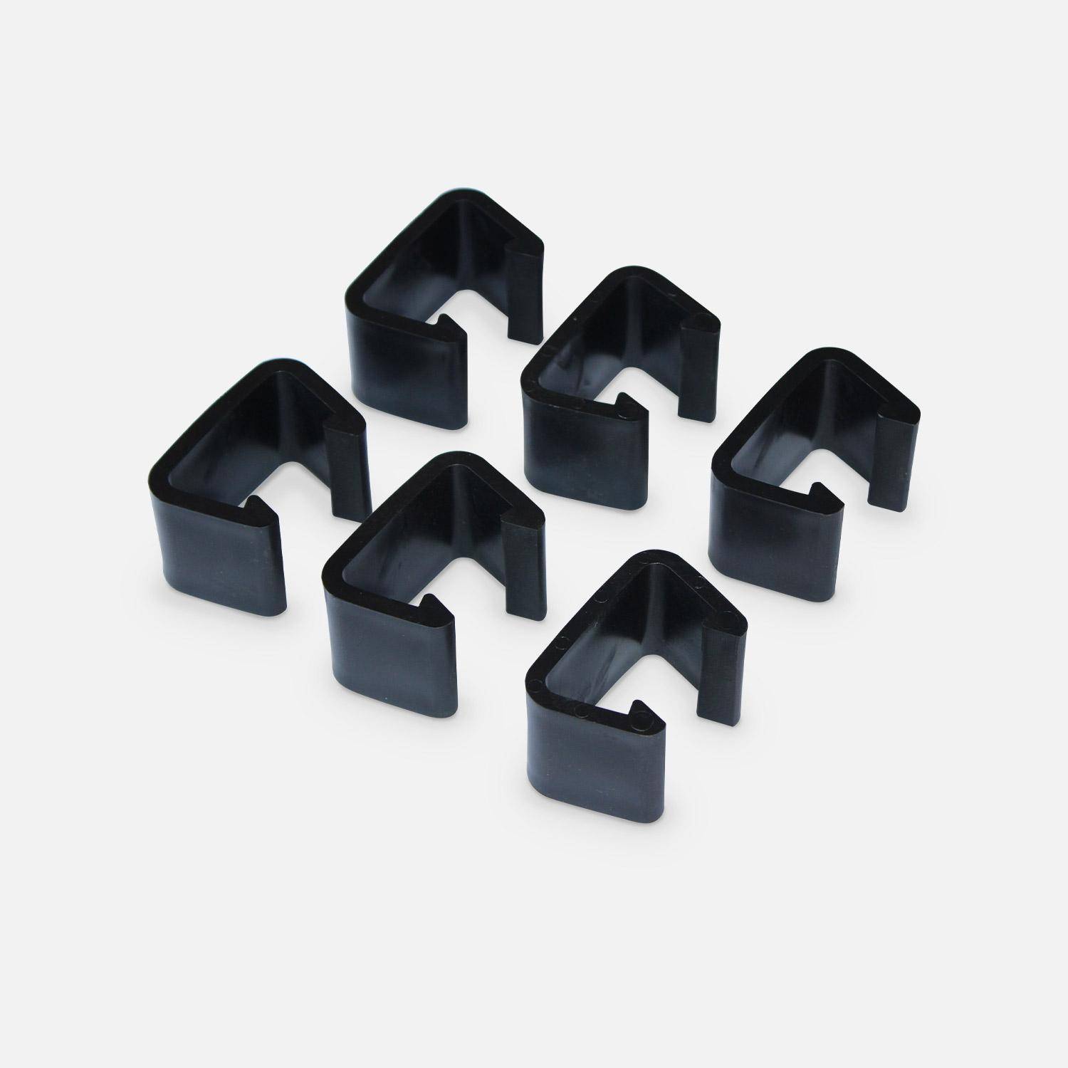 6er-Set Verbindungsstücke für Gartenlounge | sweeek