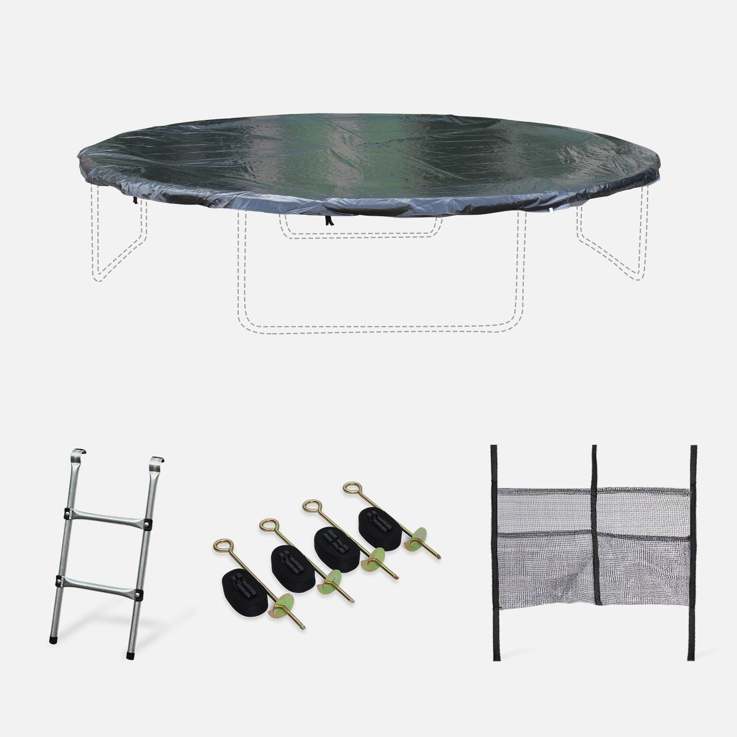 Trampoline accessory kit